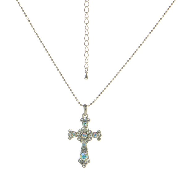 Premier Designs | Jewelry | Premier Designs Crystal Cross Necklace ...